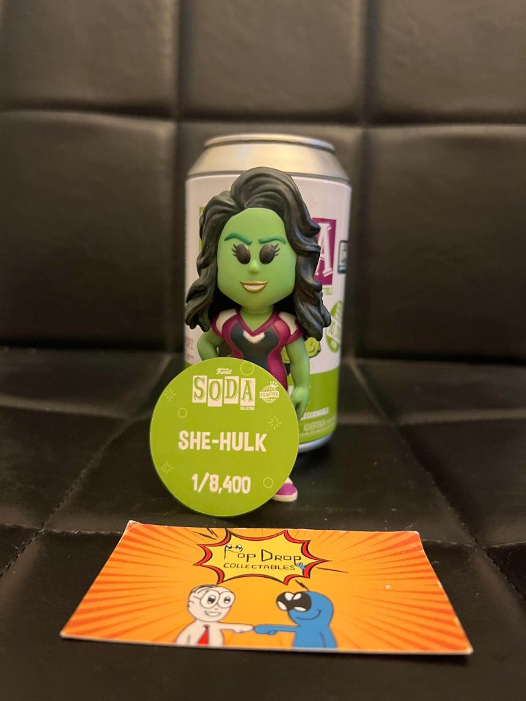 She Hulk Common Soda - Pop Drop Collectables - Your Premier Hobby Store