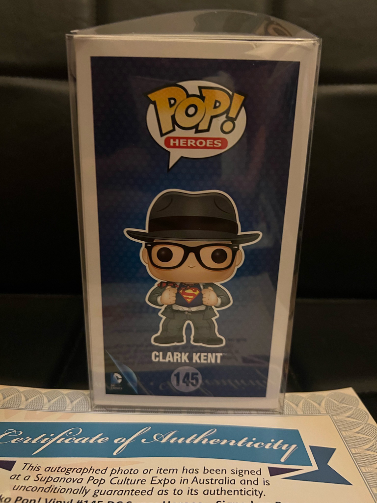 Clark Kent SIGNED by Tyler Hoechlin Pop - Pop Drop Collectables - Your Premier Hobby Store