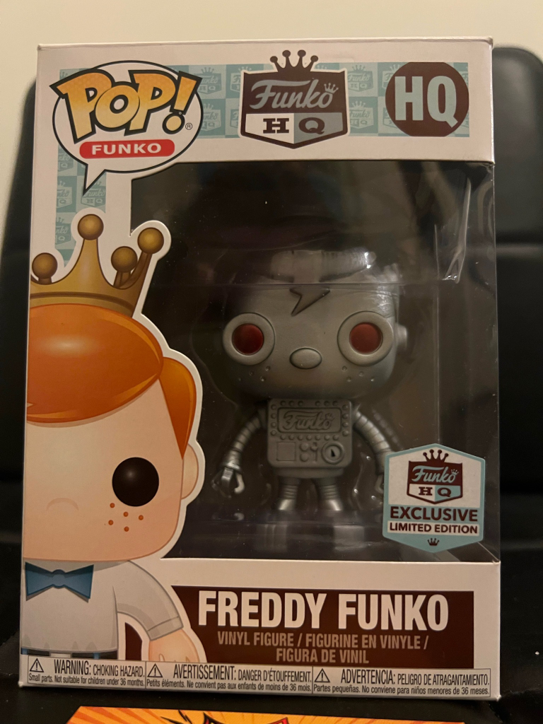 HQ Freddy Funko Robot Pop! - Pop Drop Collectables - Your Premier Hobby ...