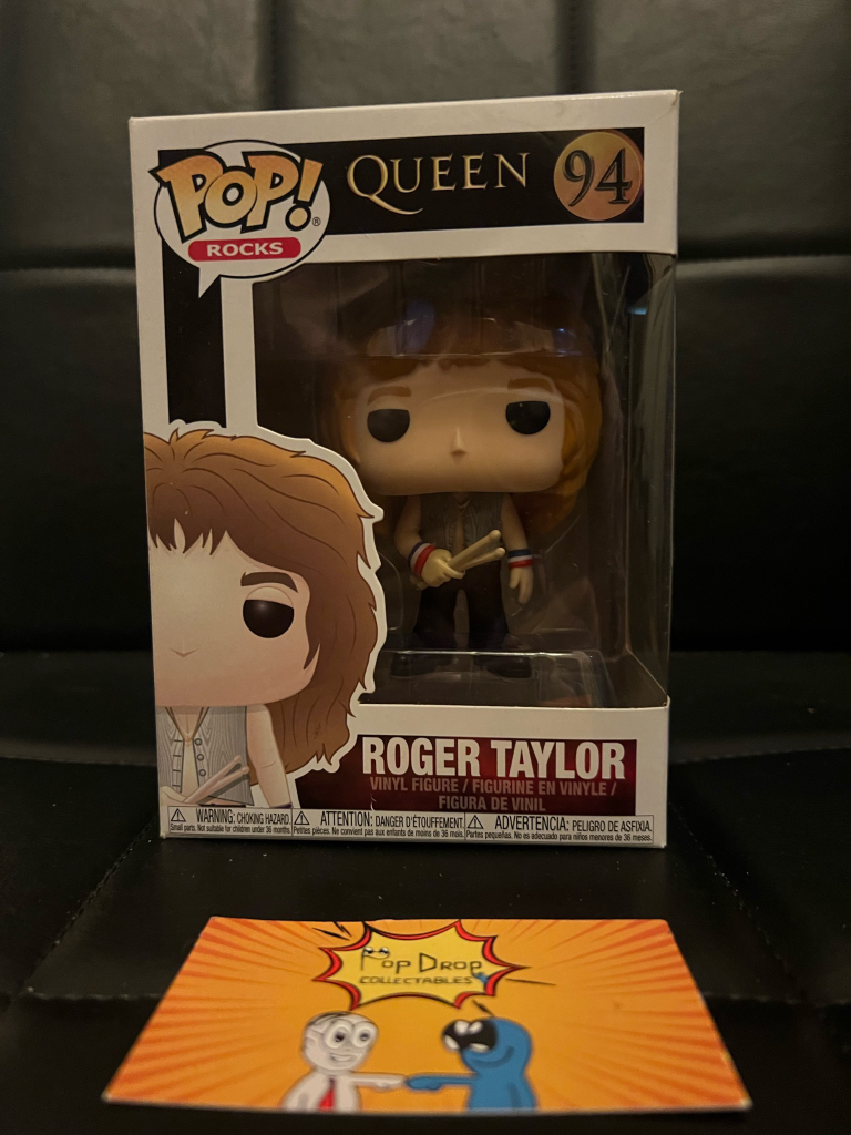 Queen Roger Taylor pop! - Pop Drop Collectables - Your Premier Hobby Store